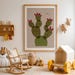 Boho Mexican Nopal Cactus Printable Wall Art Decor - Etsy