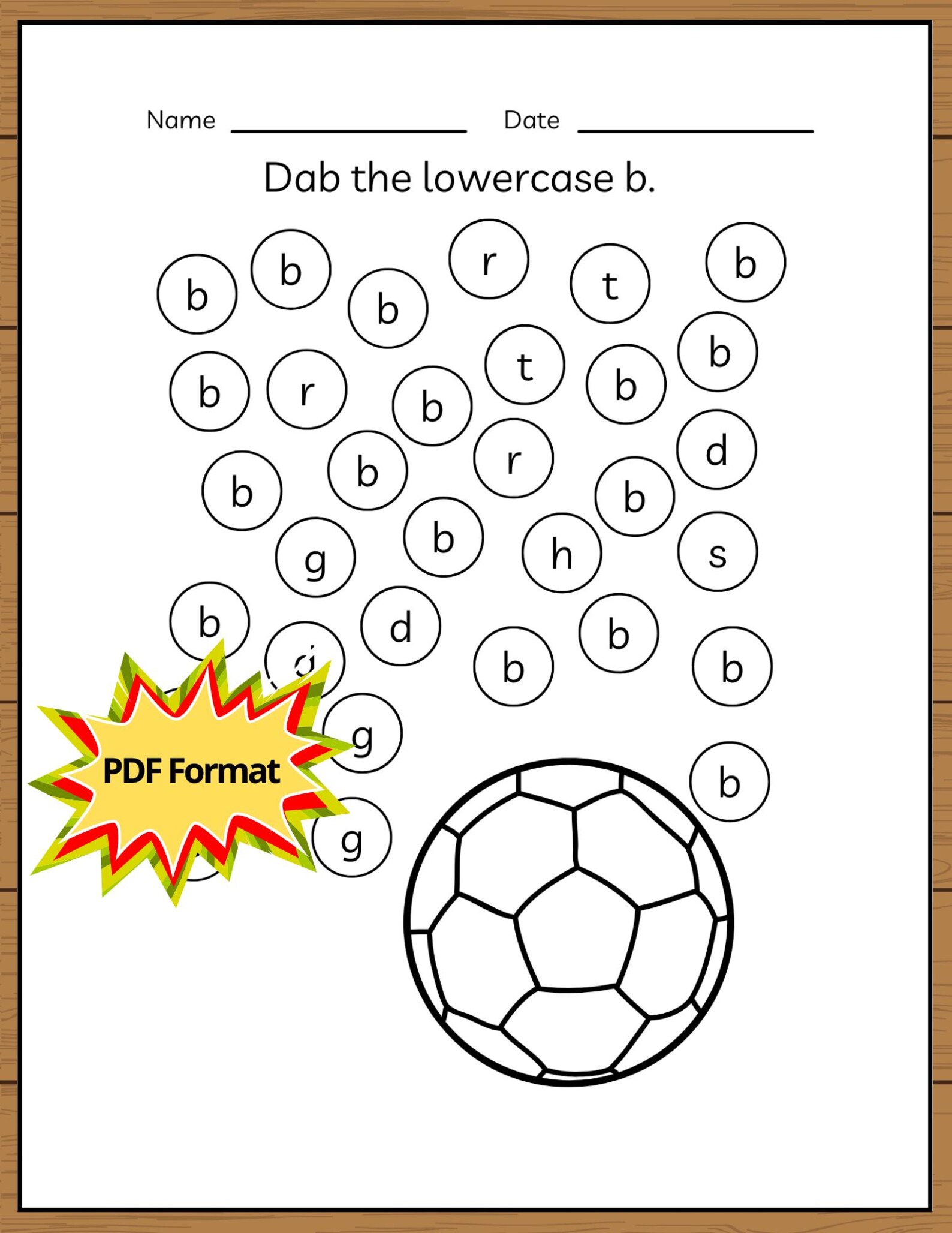 Printable Alphabet Practice Workbook for Preschool & Kindergarten ...