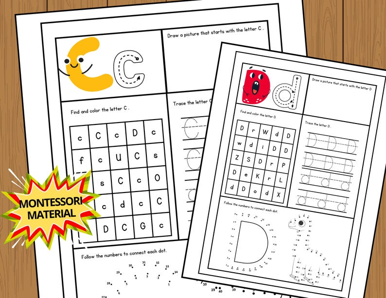 Toddler Alphabet Tracing, Handwriting Practice, Preschool, Homeschool ...