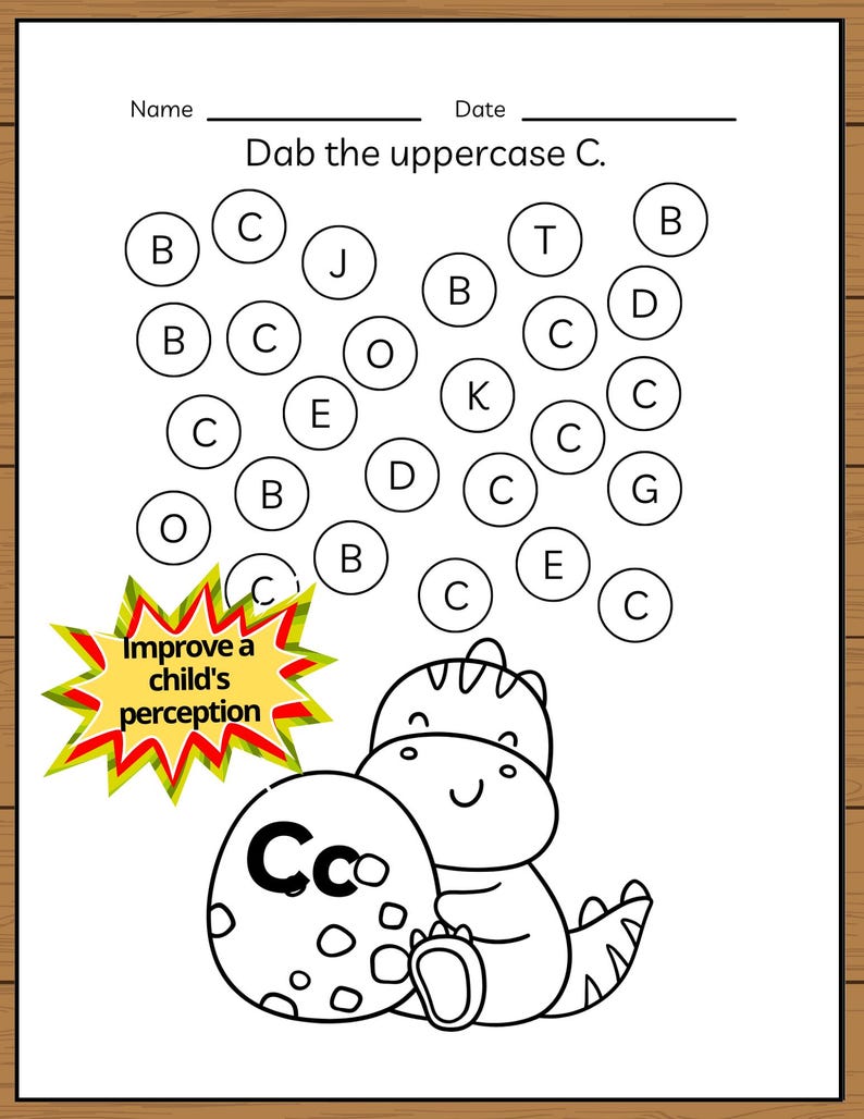 Printable Alphabet Practice Workbook for Preschool & Kindergarten ...