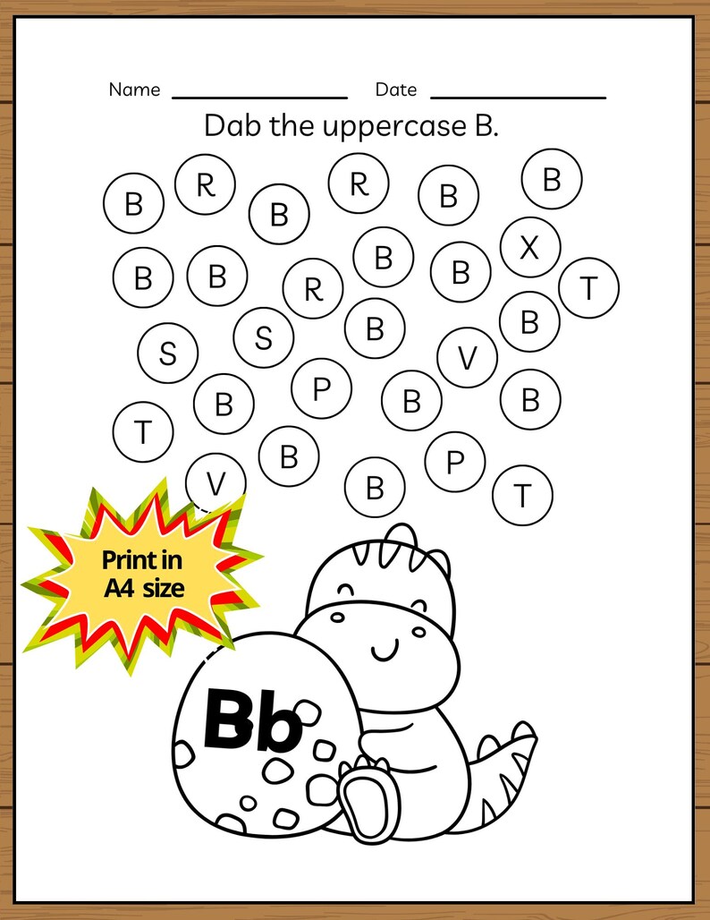 Printable Alphabet Practice Workbook for Preschool & Kindergarten ...