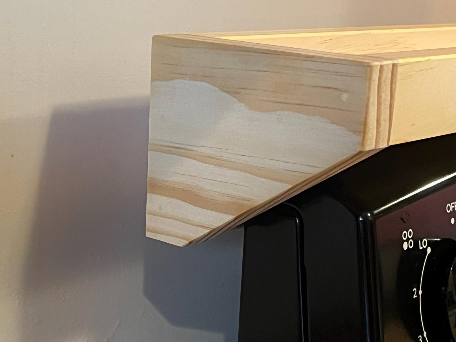 Spice Rack Wooden Stove Top Spice Rack Kitchen Storage Spice Organizer ...