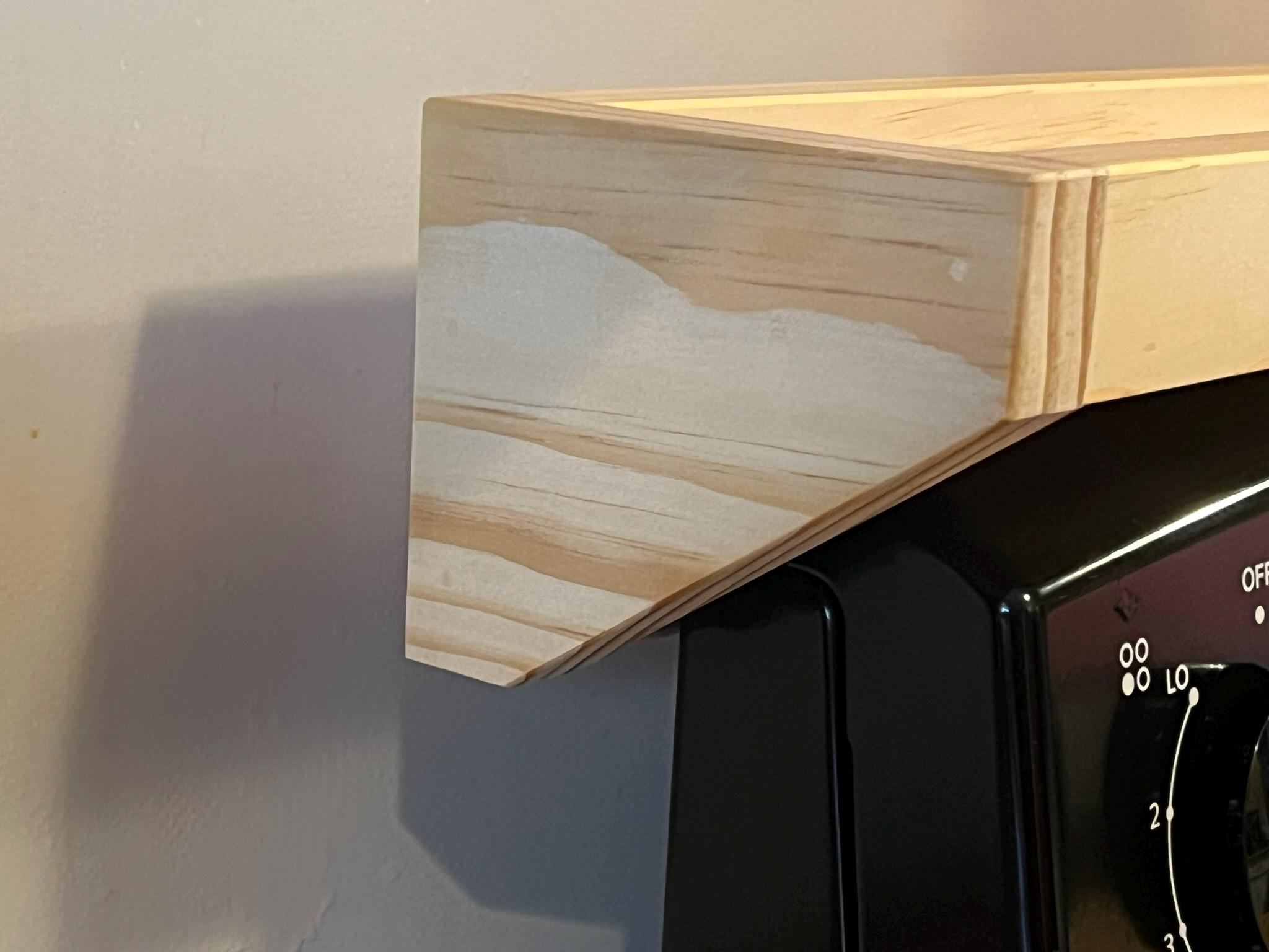 Spice Rack Wooden Stove Top Spice Rack Kitchen Storage Spice Organizer ...