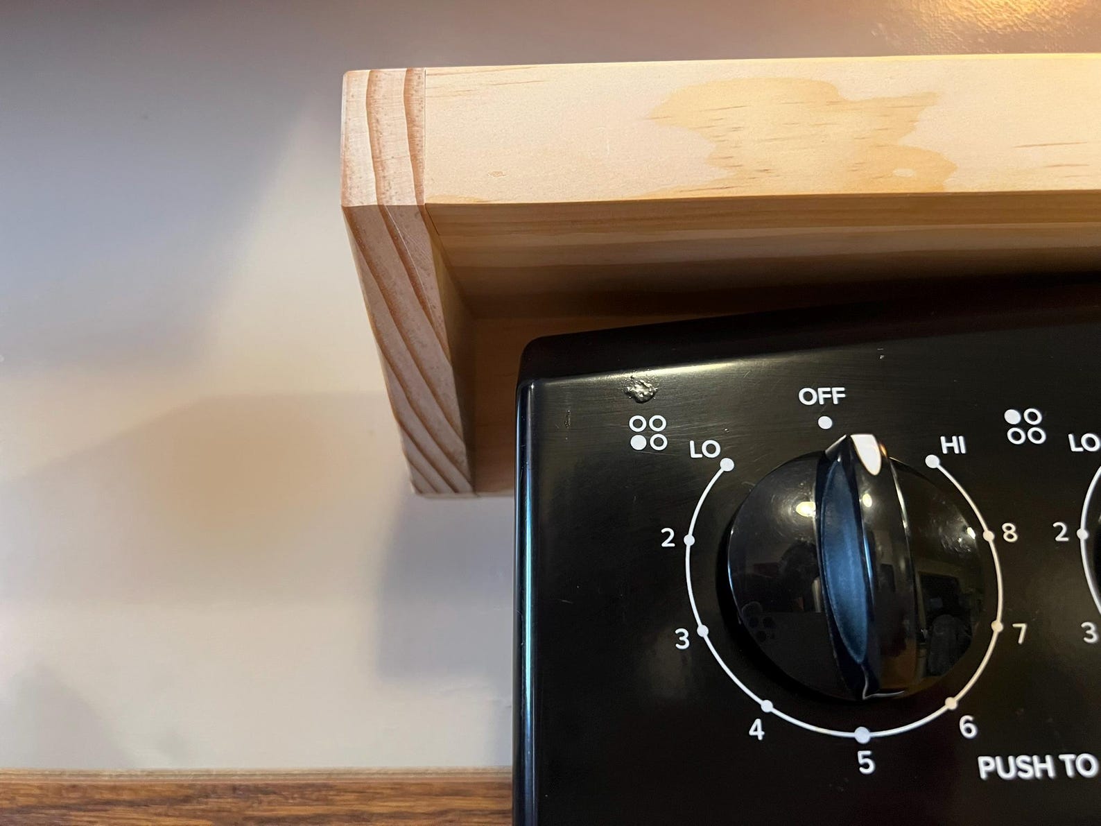 Spice Rack Wooden Stove Top Spice Rack Kitchen Storage Spice Organizer ...