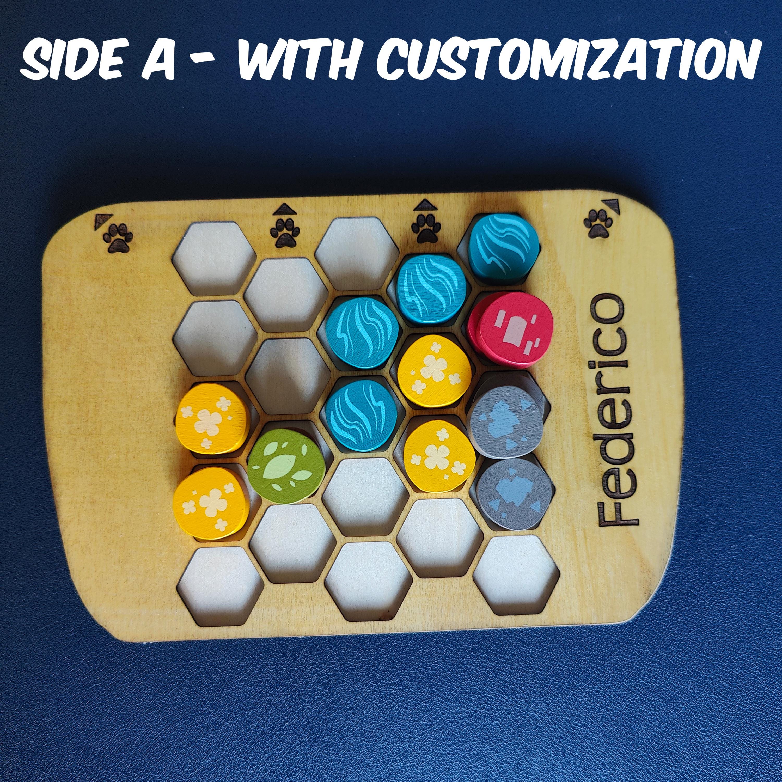 Harmonies Wooden Player Board – Customizable and Double-sided - Etsy