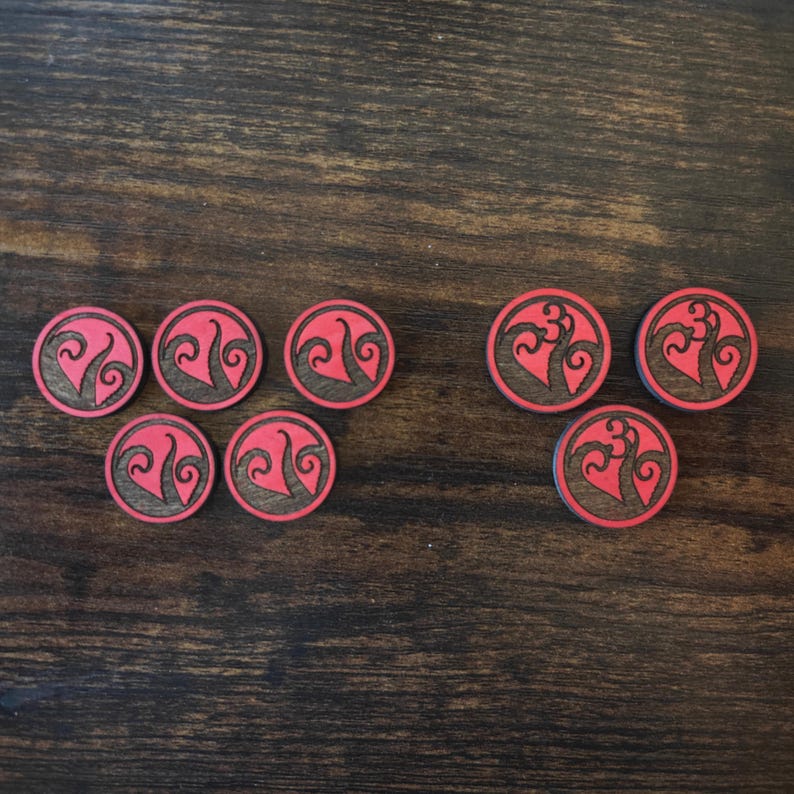 Arkham Horror LCG Token Set - Compatible Damage, Sanity, Clue, Doom ...