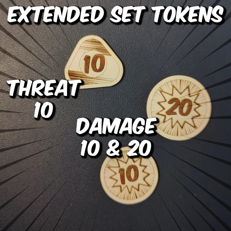 Marvel Champions LCG 92 Token Pack - Comic Strip Style - Handmade ...