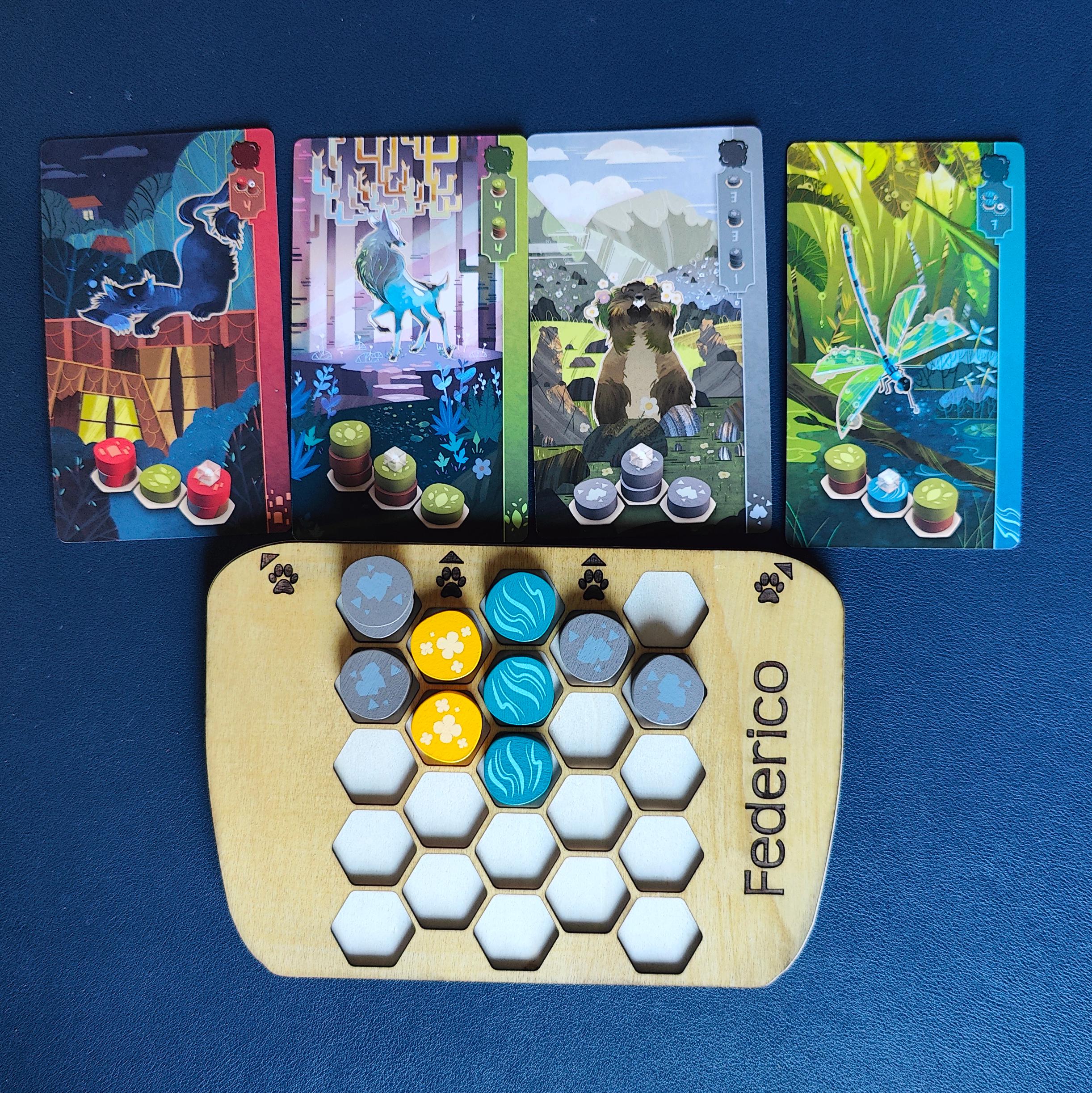 Harmonies Wooden Player Board – Customizable and Double-sided - Etsy