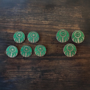 Arkham Horror LCG Token Set - Compatible Damage, Sanity, Clue, Doom ...