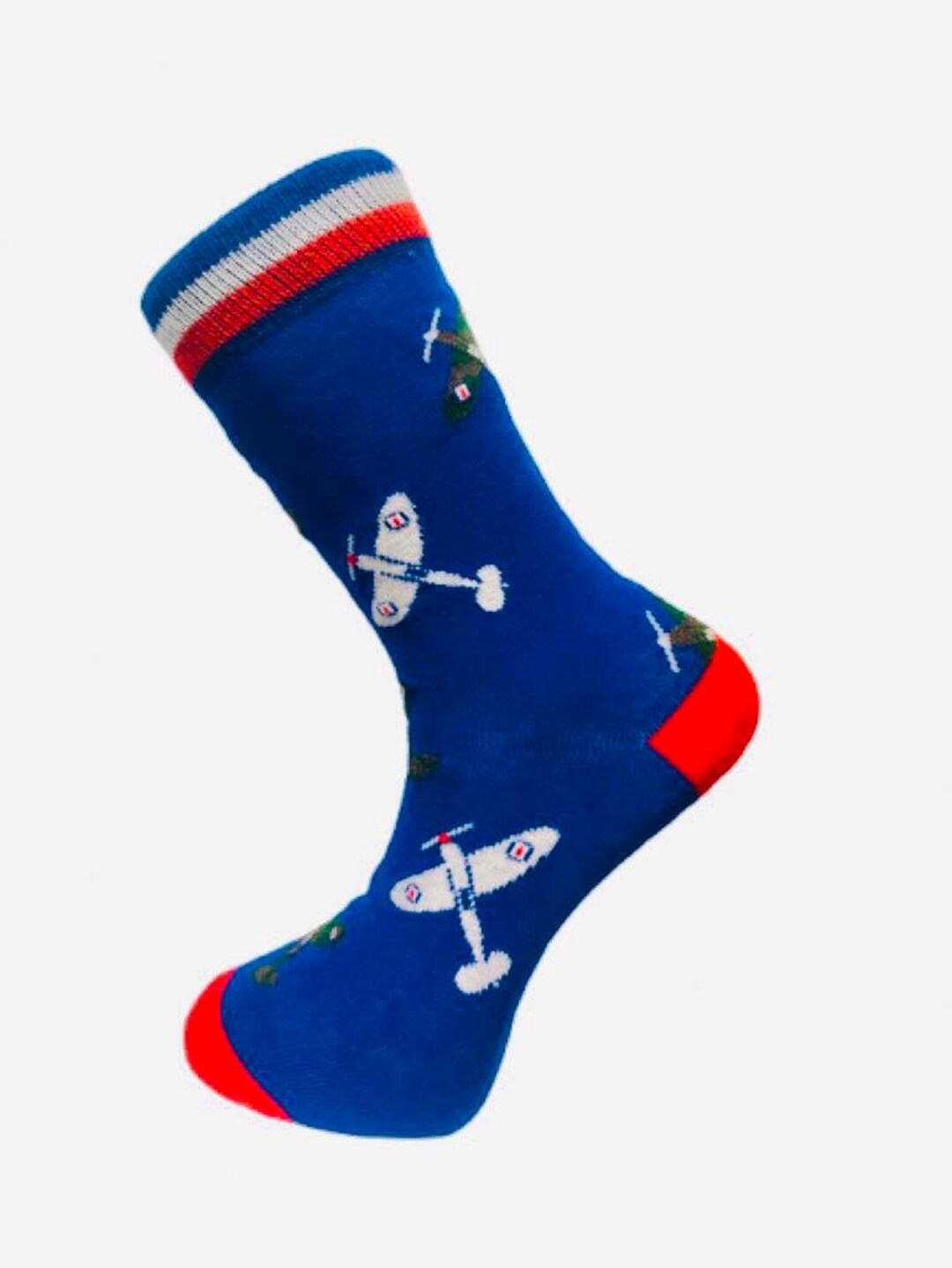 RAF Spitfire Aircraft Novelty Socks, One Size - Etsy UK