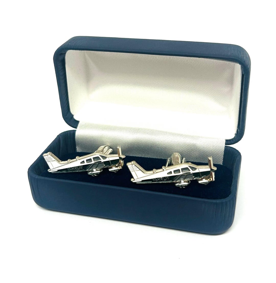 Piper Cherokee Aircraft Mens Novelty Cufflinks - Etsy