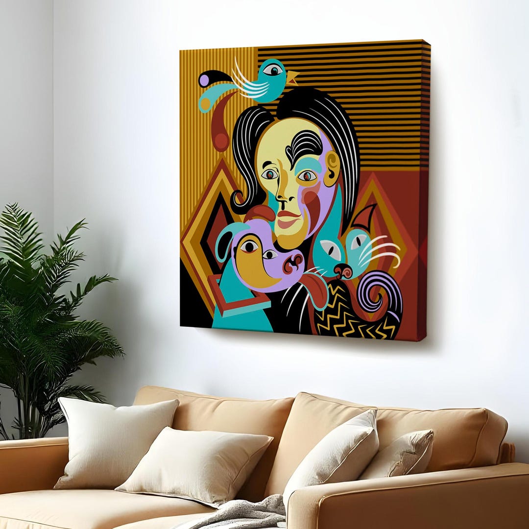 The Fall of Icarus, Jacob Peter Gowy Canvas Print, İllustration Canvas ...