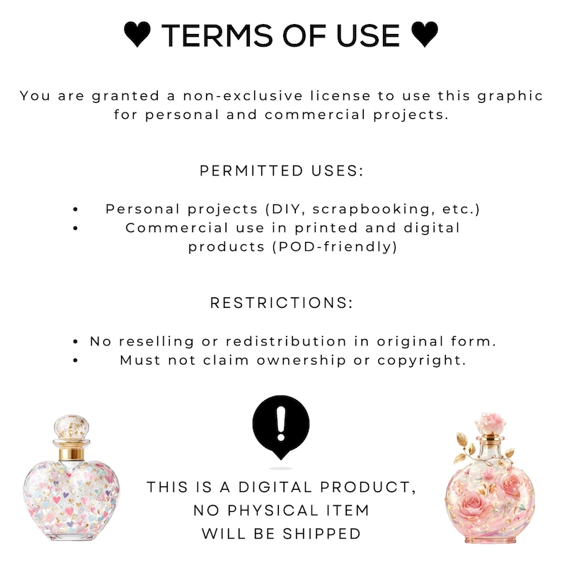 Love Potion Clipart – Heart Bottle PNG, Magic Little Bottles ...