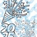 10 New Year 2025 Printable Coloring Pages - Etsy