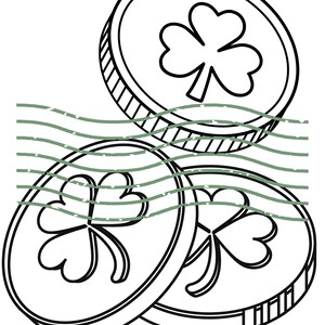 20 St Patrick Day Coloring Pages - Etsy