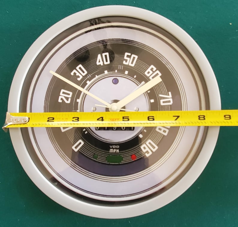 VW “older” Speedometer Dial Clock - Etsy