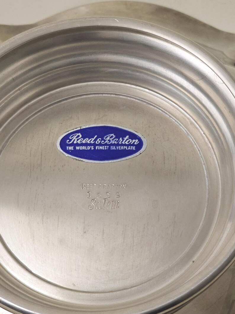 Vintage Reed & Barton Silver Plated Fruit Bowl - Salem Pattern - Etsy