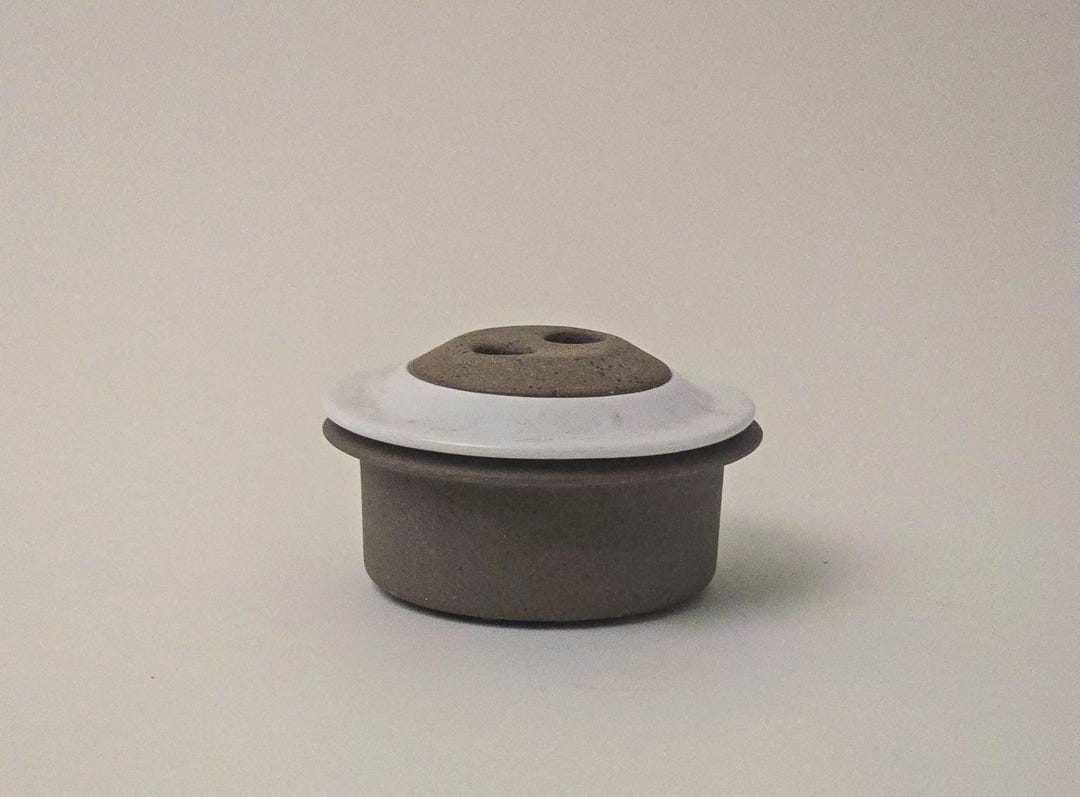 Vintage Studio Pottery French Butter Dish: Stoneware Butter Pot - Etsy