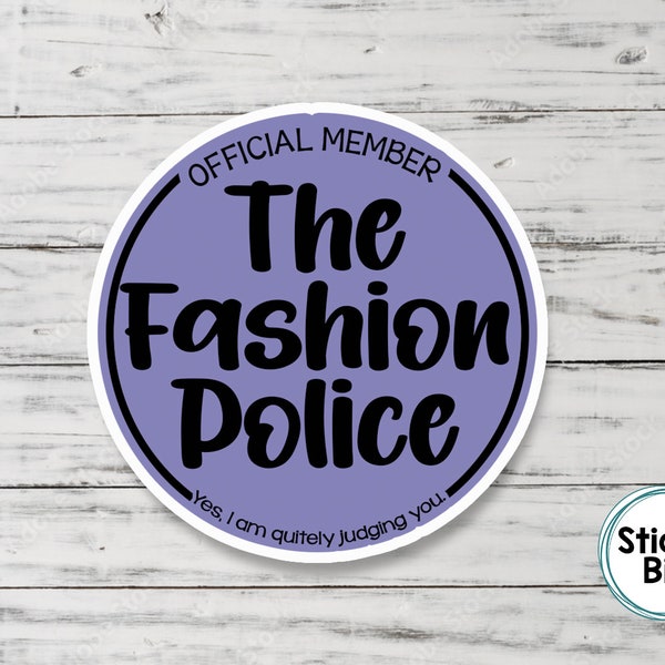 Fashion Police - Etsy