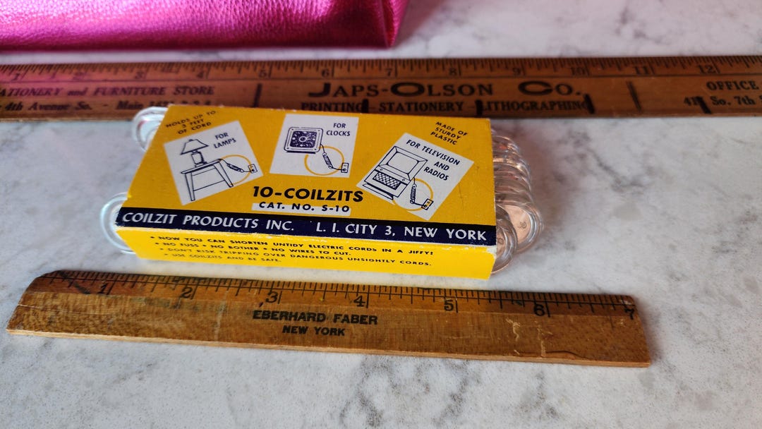 Vintage Coilzit 7 Piece Set Original Packaging Coilzit Products Don't ...