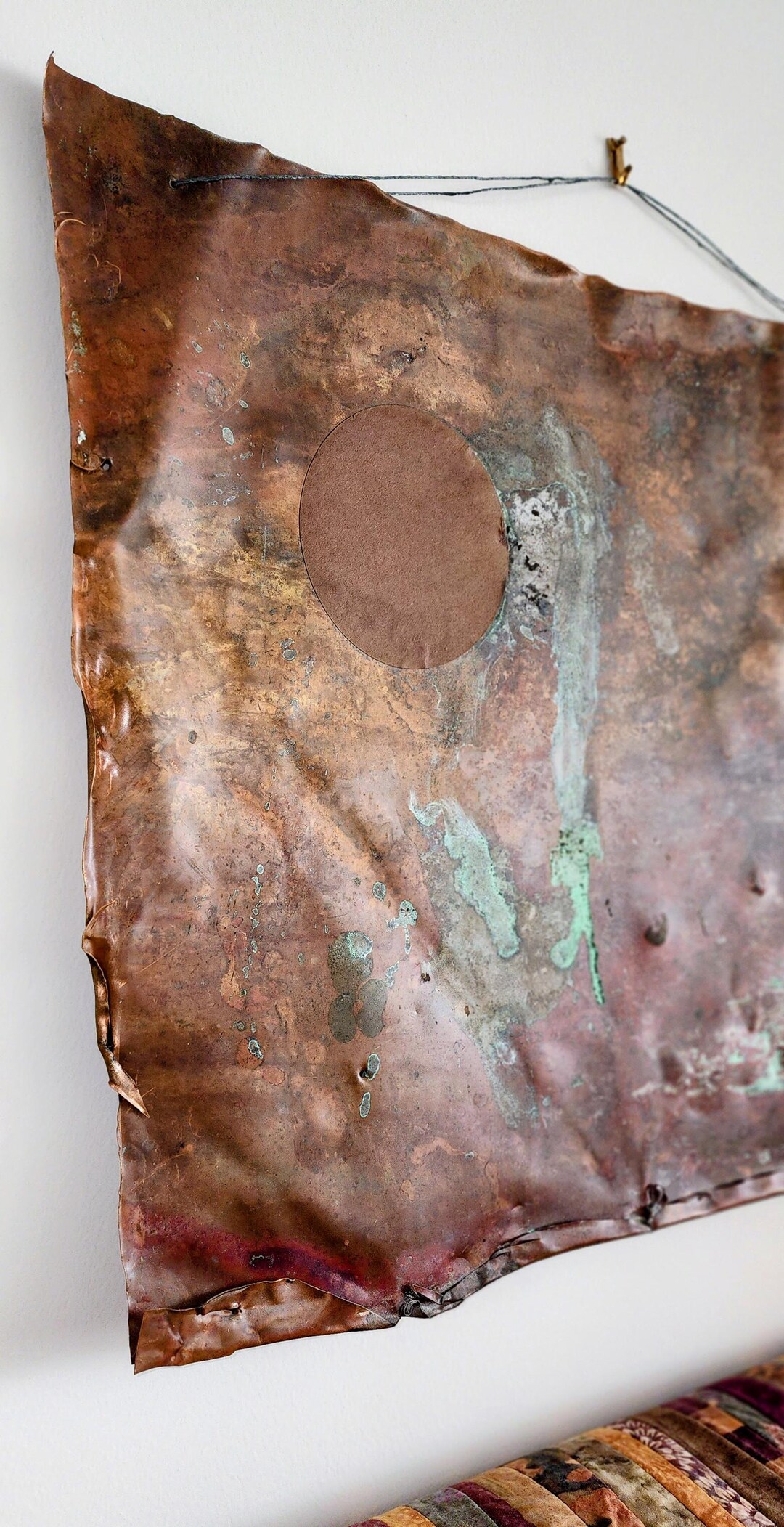 Handcrafted Sheet of Copper Wall Art for Modern Living Spaces - Chic ...