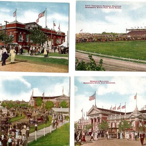 Vintage Postcards Minnesota State Fair Postcards Lot of 6 Postcards C ...
