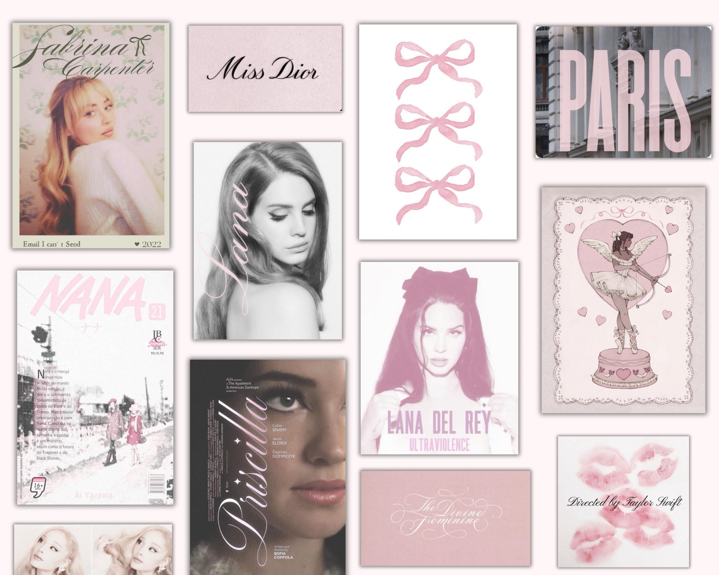 77pc Coquette Poster Picture Collage Dreamy Coquette Aesthetic Wall Art ...