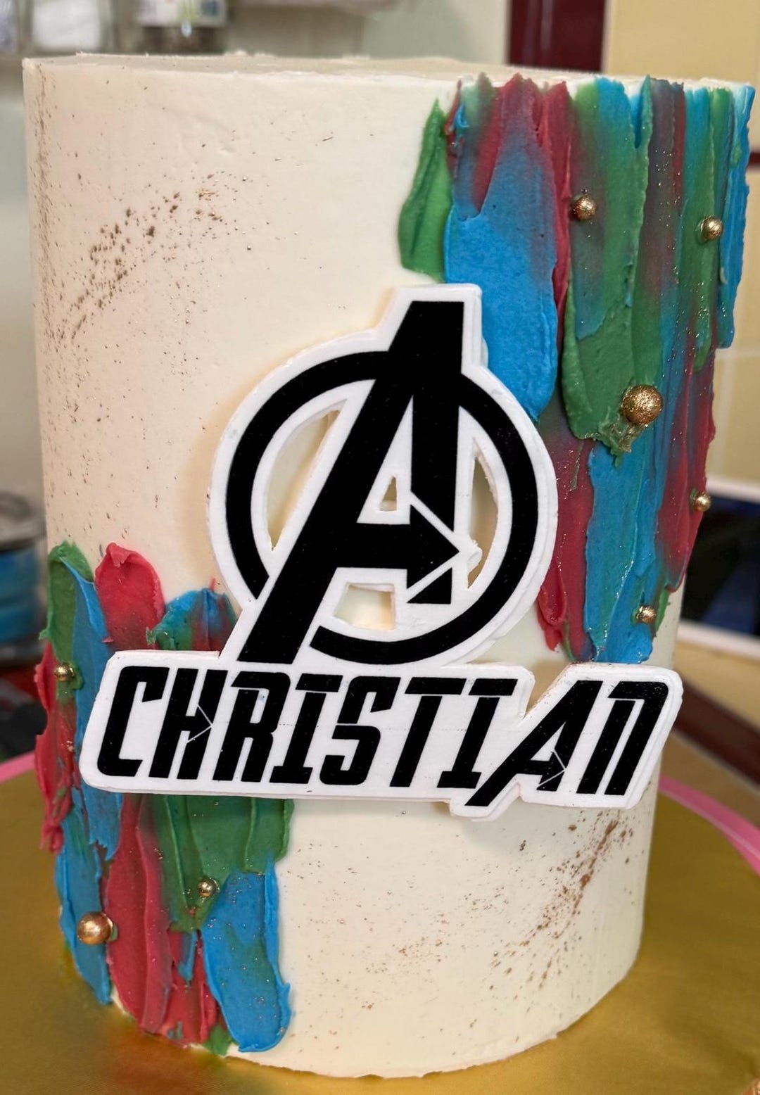 Custom Printed Edible Images Logos and Pictures for Personalizing Cakes ...