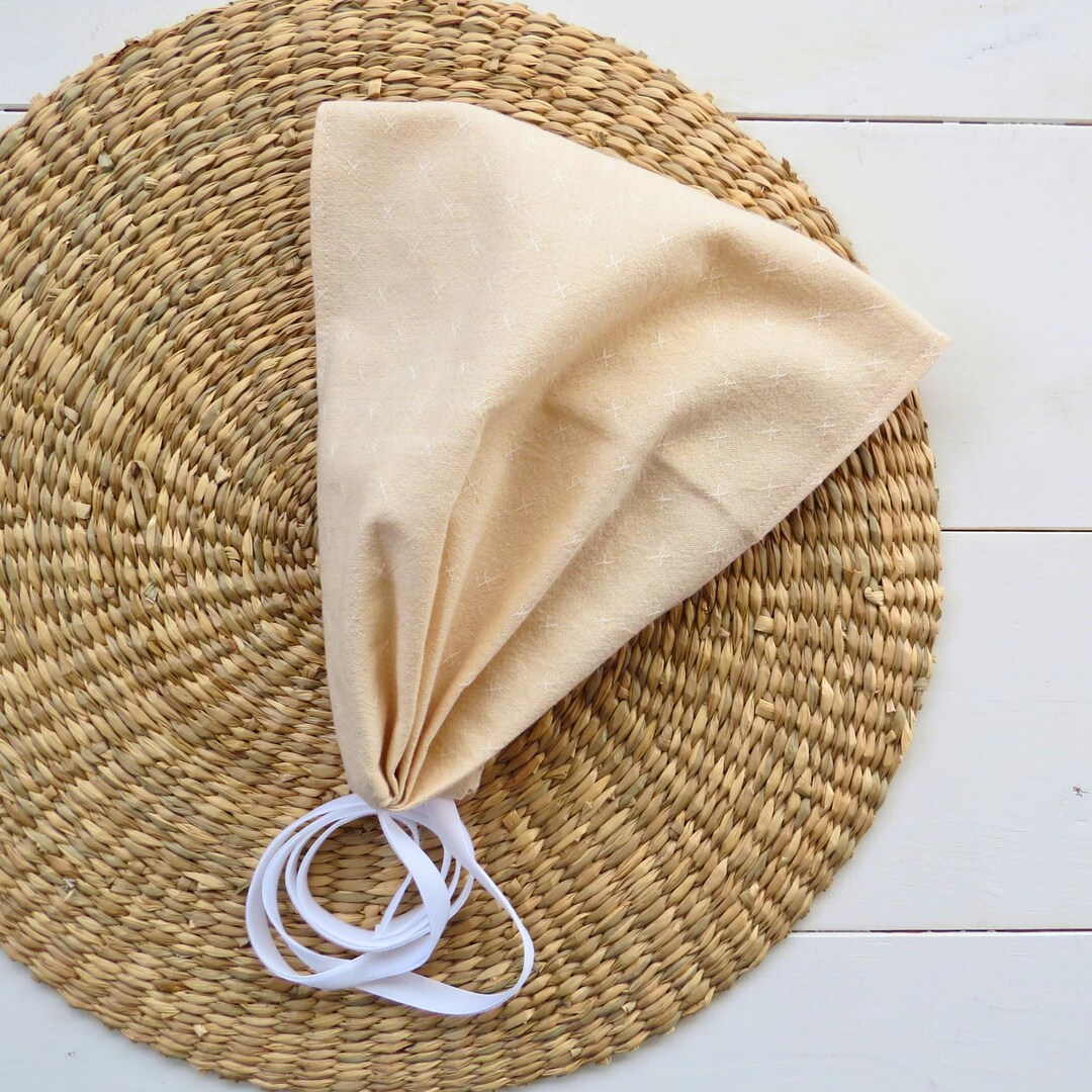 Oat Woman's Headcovering • Cream Christian Head Cover for Worship ...