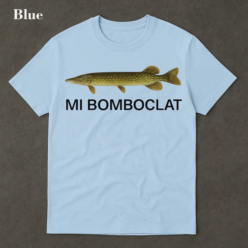 Mi Bomboclat Fish Meme Shirt - Stupid Meme Shirt, Funny Meme Shirt ...
