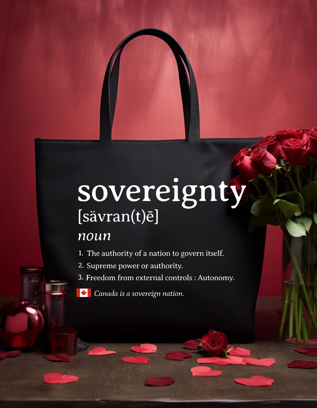 Tote Bag. Journey Well 'sovereignty' Definition Tote. Beautiful ...