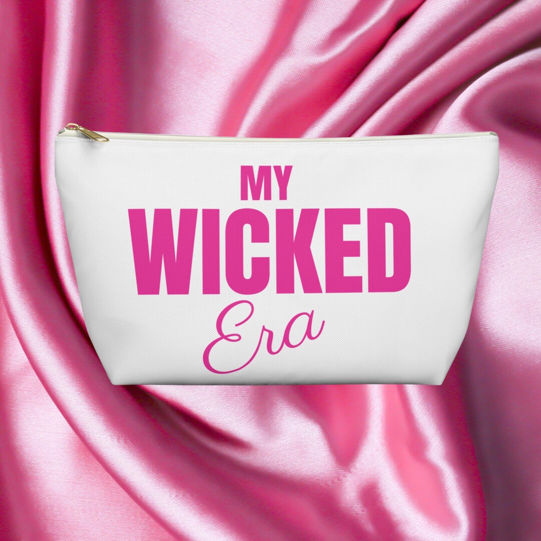 Accessory Pouch, 'my Wicked Era', Fun Makeup Bag, Cosmetic Organizer ...