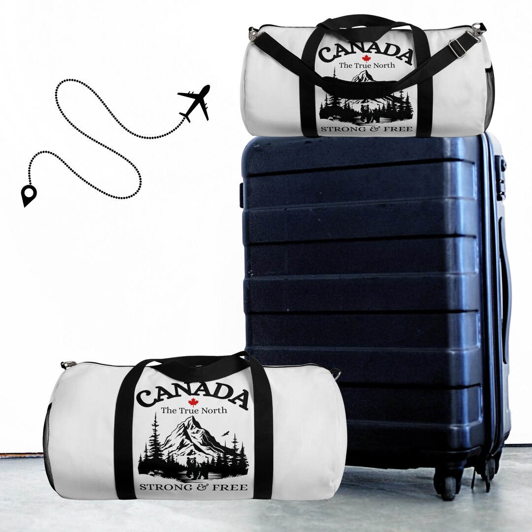 Canada Pride Duffel Bag. the True North Strong & Free Travel Gear ...