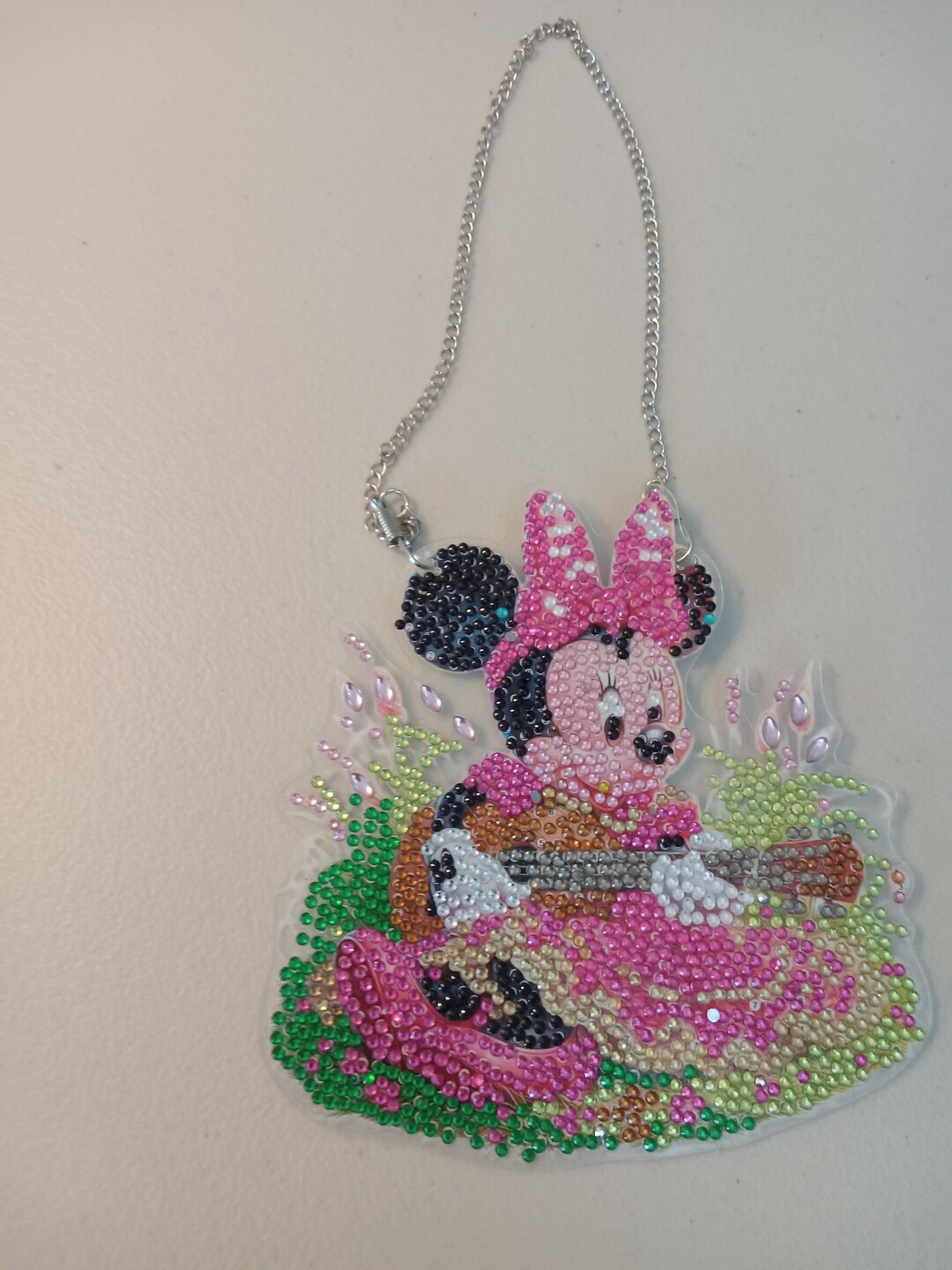 Minnie Mouse Diamond Art Hanging Pendent - Etsy