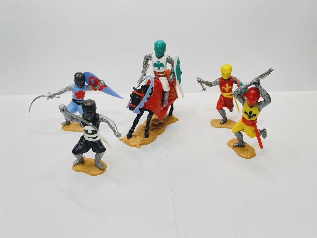 Timpo Toys Multi-color Medieval Knights Premium Set Different on Foot ...