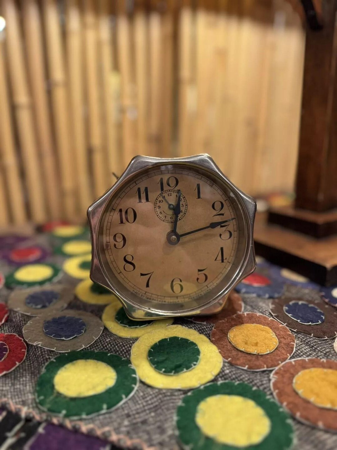 Rare Parker Alarm Desk Mantel Table Shelf Clock Antique 1903 Serviced ...