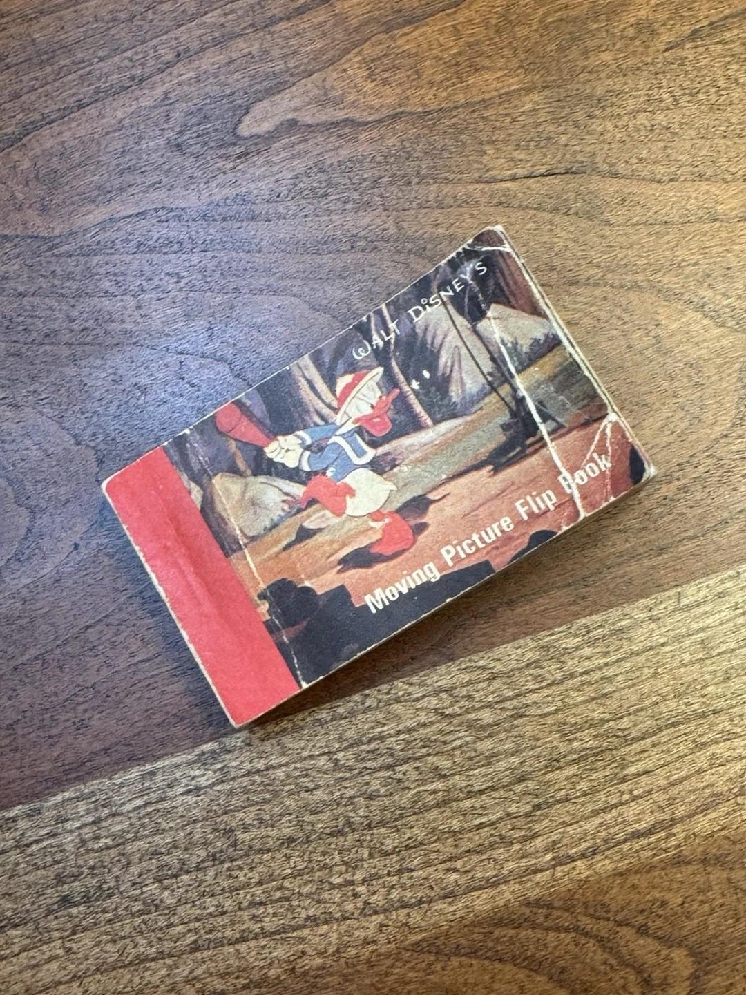 Vintage Walt Disney's Moving Picture Flip Book Donald Duck 1988 Disney ...