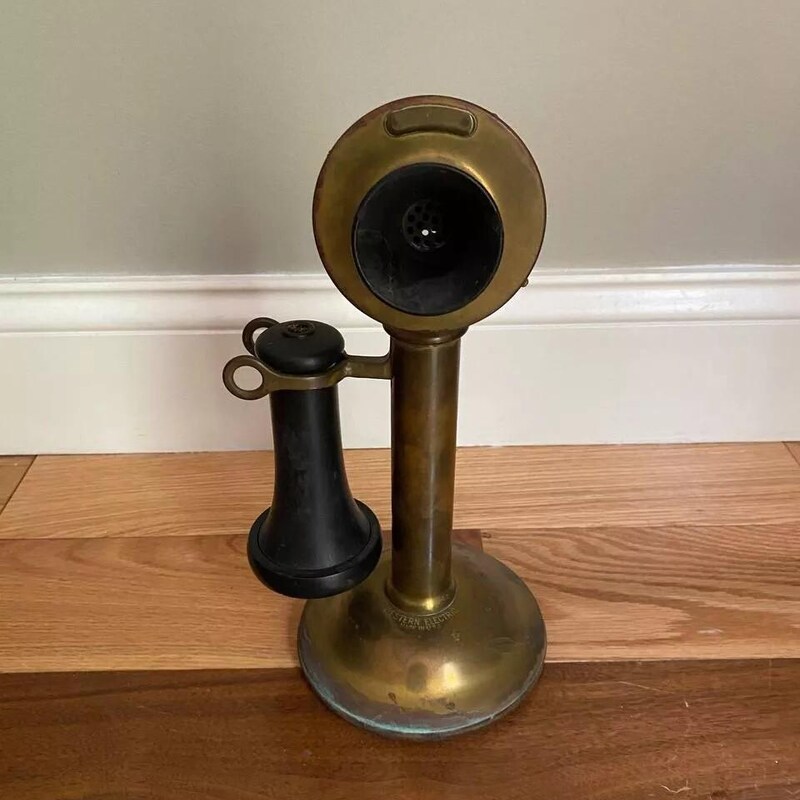 Antique Candlestick Telephones - Etsy