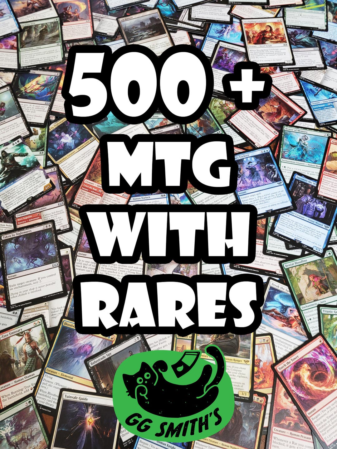 500+ Magic the Gathering Commons and Uncommons With up to 20 Rares BULK ...