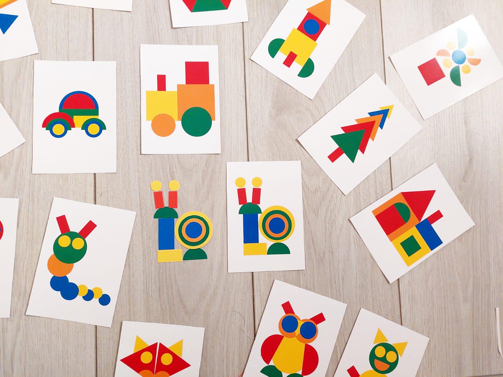 Shape Puzzle Game for Kids, Printable PDF Educational Preschool and ...