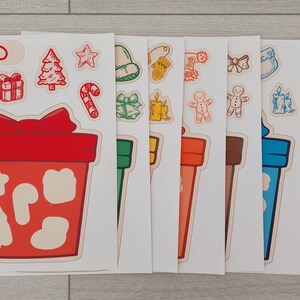 Color Matching Activity Kids for Holiday, Christmas Color Sorting Game ...