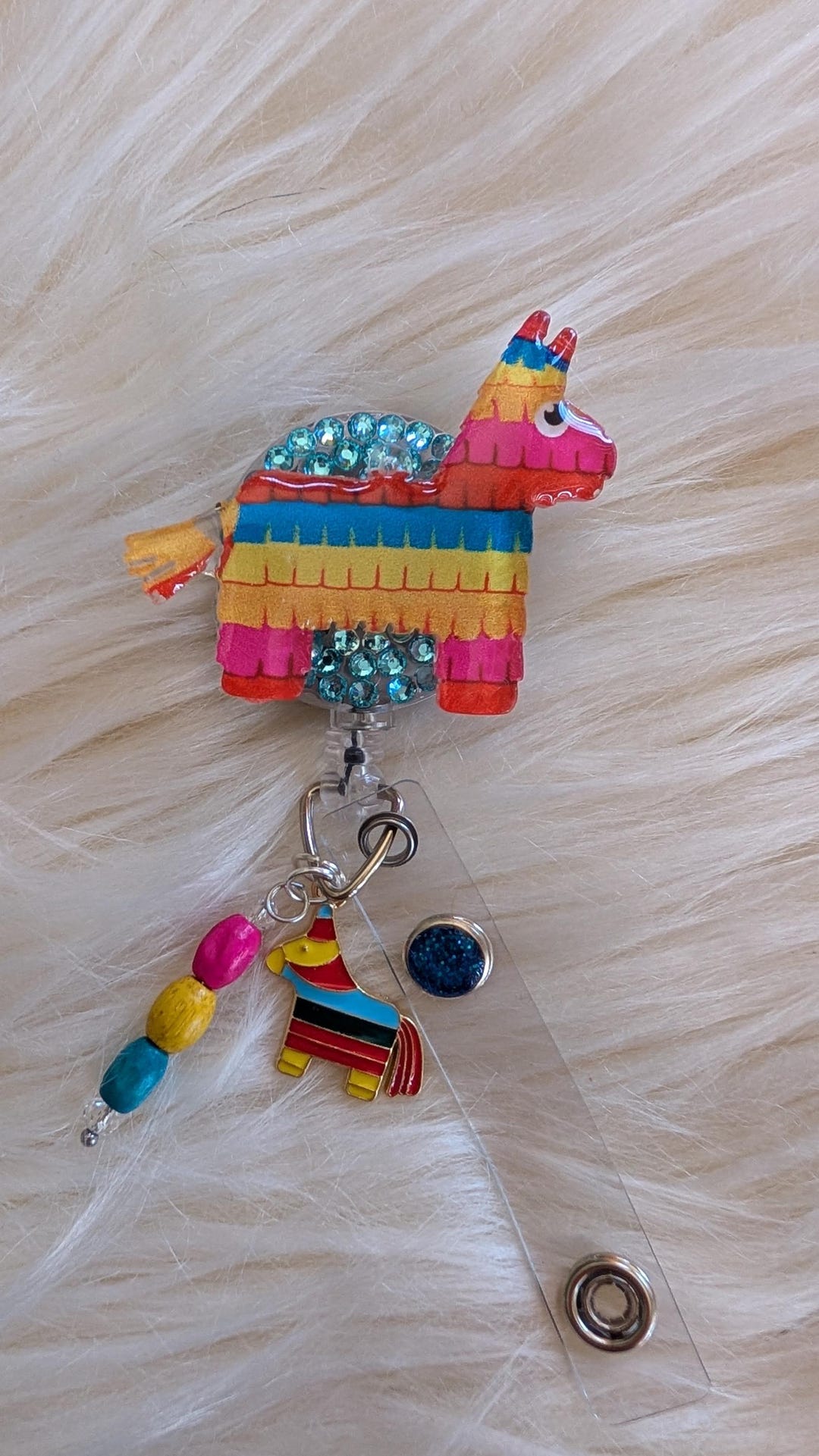 Cinco De Mayo Pinata Badge Reel: Teacher Nurse ID Holder - Etsy