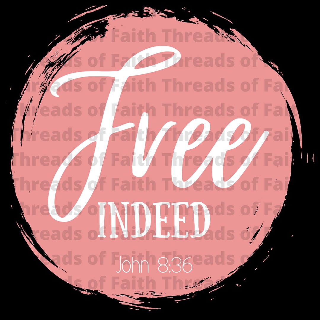Free Indeed SVG, PNG Digital Download, Boho, Vintage, Christian - Etsy