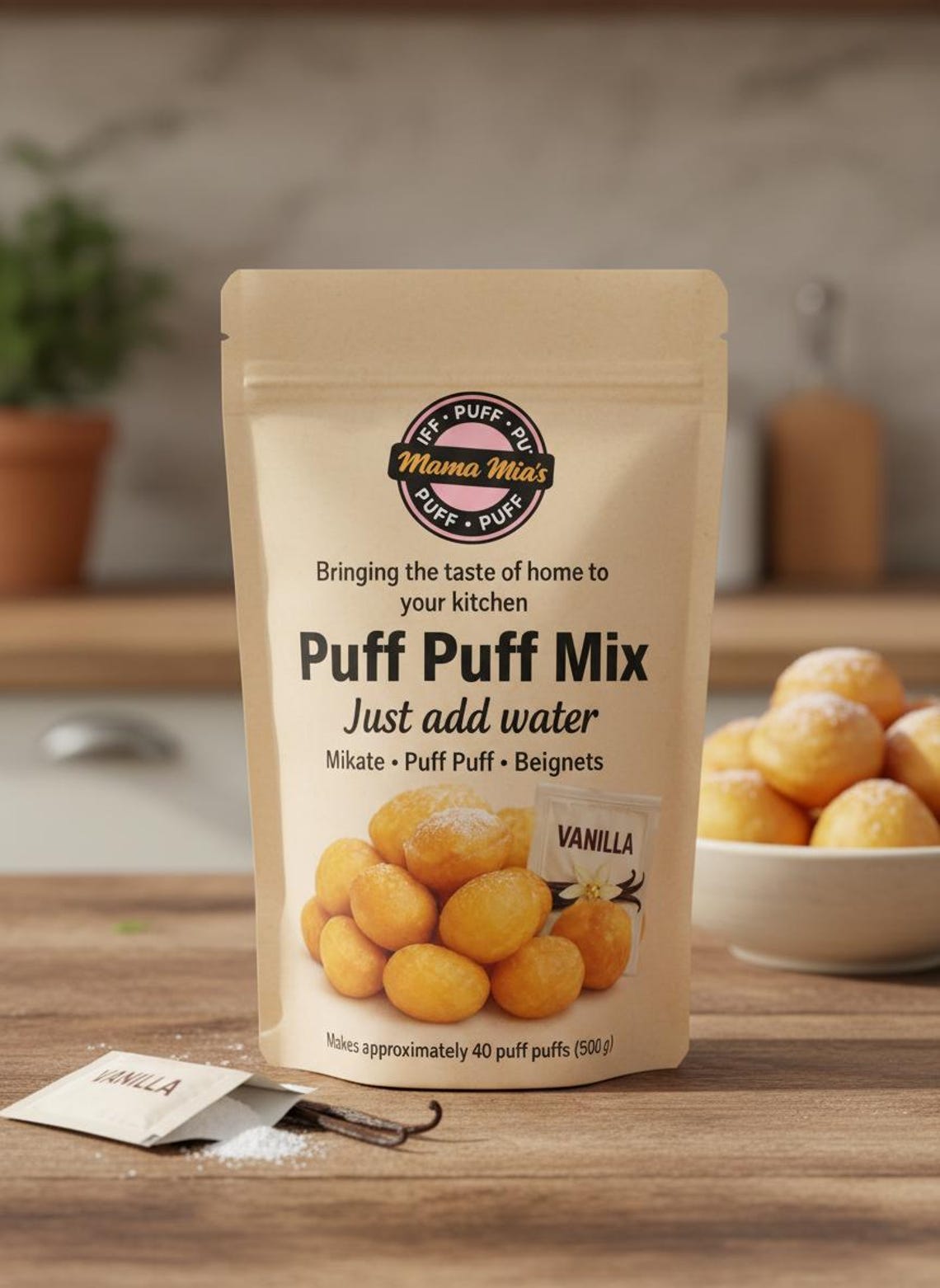 Vanilla PUFF PUFF MIX - Etsy
