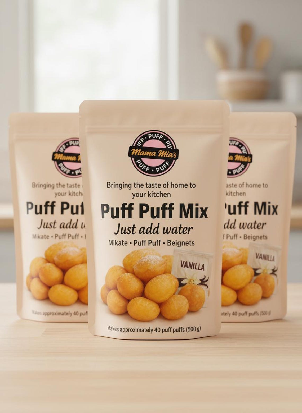 Vanilla PUFF PUFF MIX - Etsy