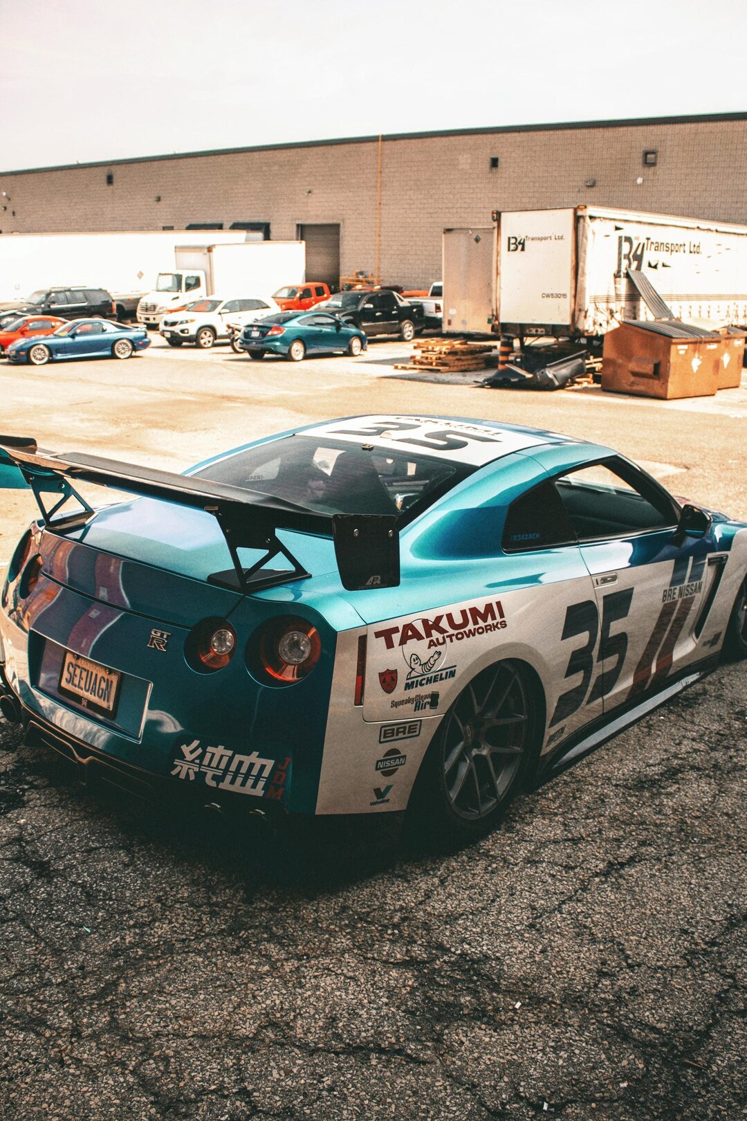 LUXURY - Nissan Skyline GTR R35 Top Quality Real Carbon Fiber Spoiler ...