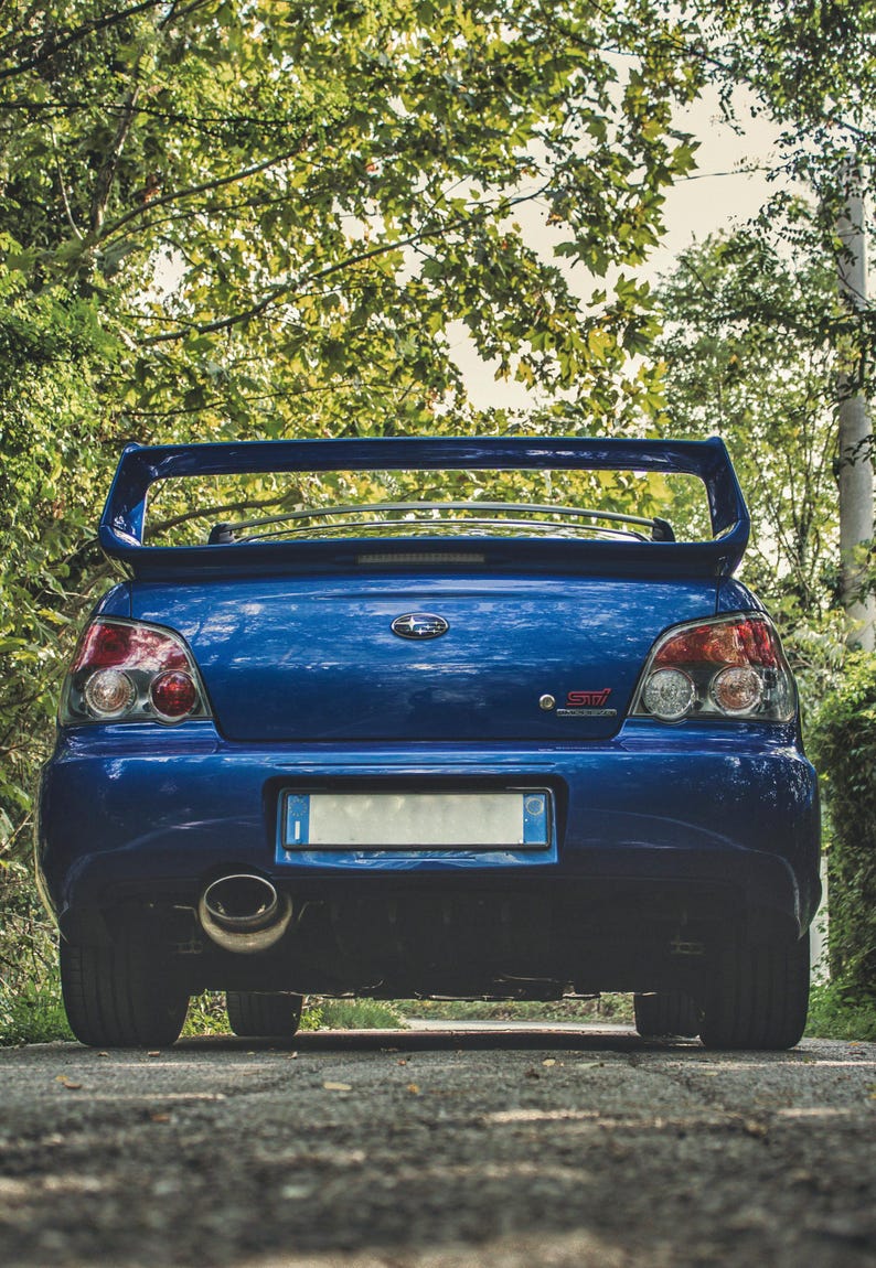 CLASSIC Subaru Impreza WRX STI 2002 2007 Rear Spoiler - Etsy