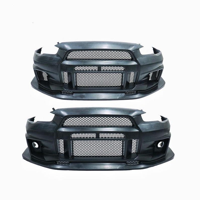 Mitsubishi EVO X Lancer Front Bumper (2009-2016) - Etsy