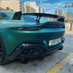 LUXURY - Aston Martin Vantage 2018 - 2025 Real Carbon Fiber F1 Rear ...