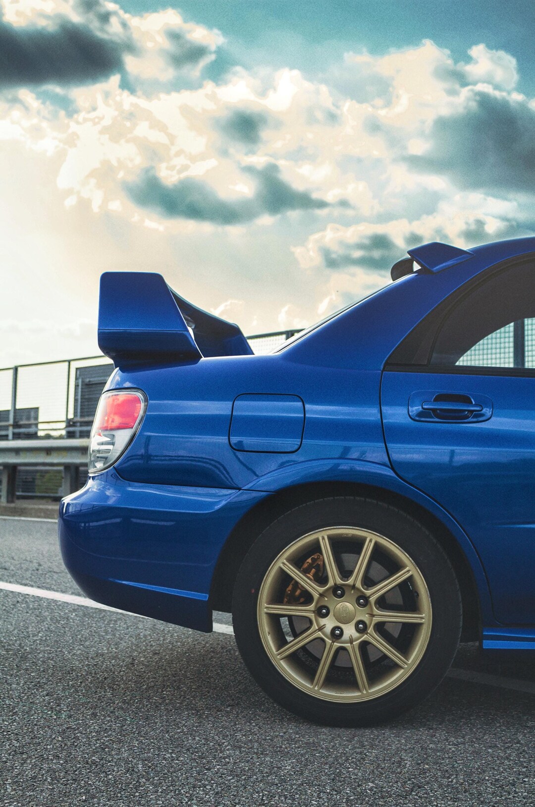 CLASSIC Subaru Impreza WRX STI 2002 2007 Rear Spoiler - Etsy